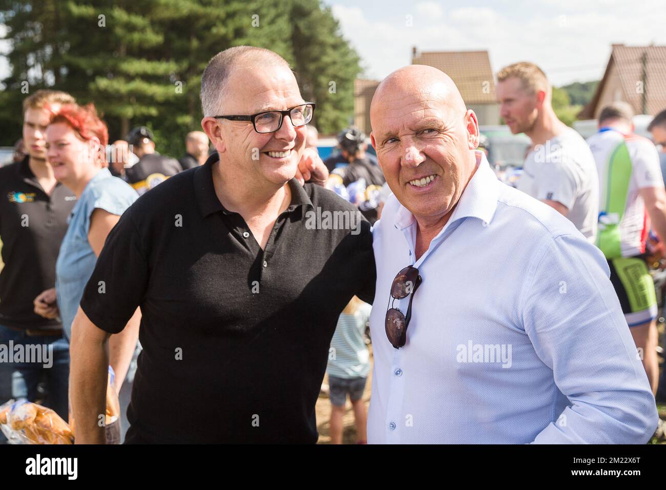 Bob Verbeeck (Golazo Sports) and Hans Van Kasteren (previous owner of ...
