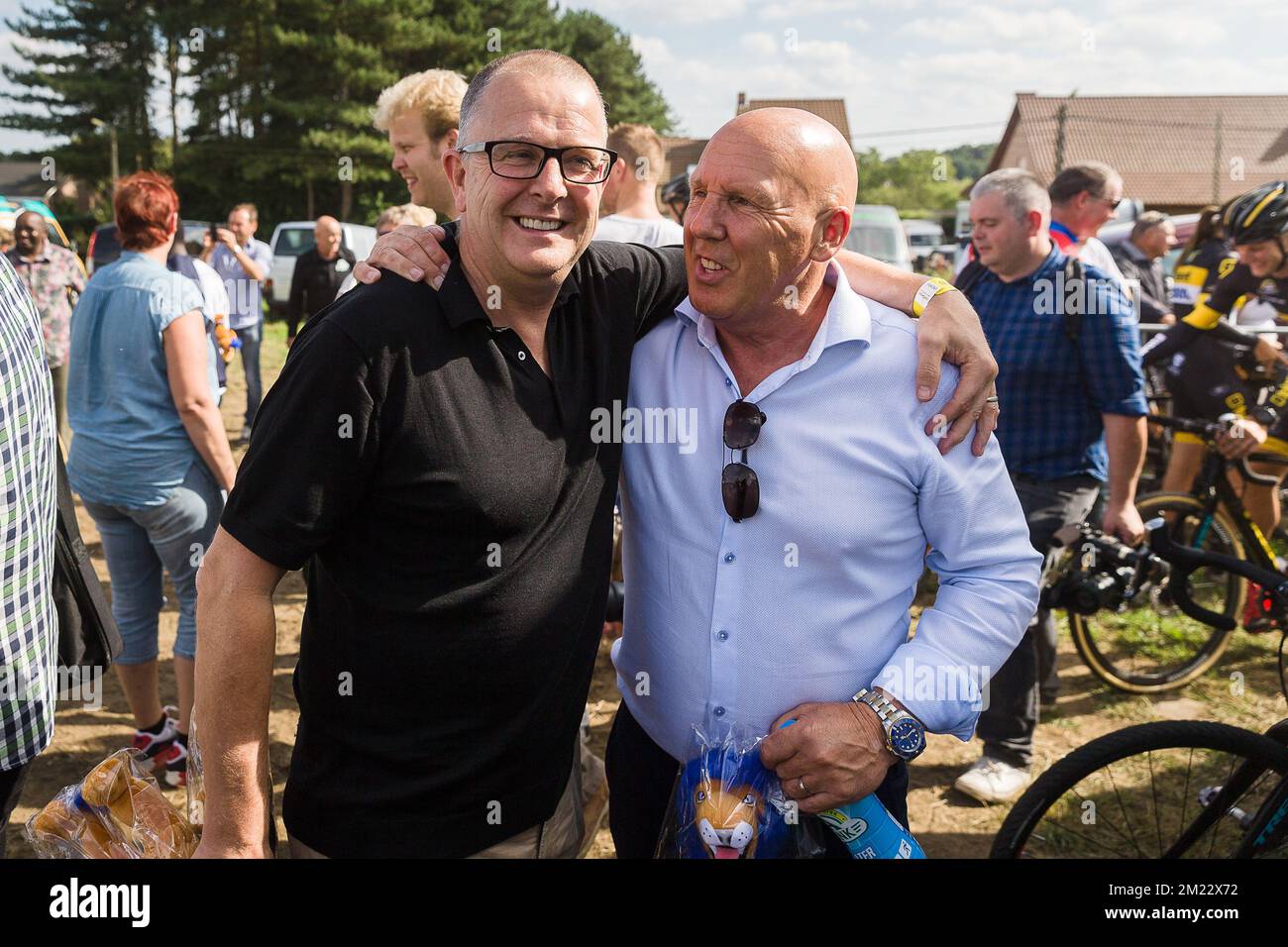 Bob Verbeeck (Golazo Sports) and Hans Van Kasteren (previous owner of ...