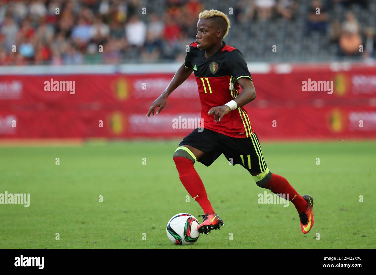 Belgium's Charles Jr. (Charly) Musonda pictured in action during the ...