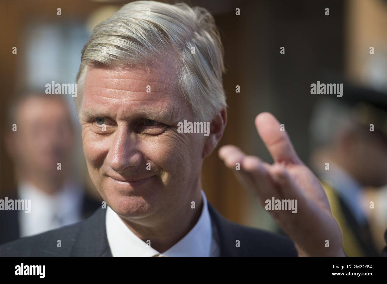 King Philippe - Filip of Belgium pictured during a visit to the ...