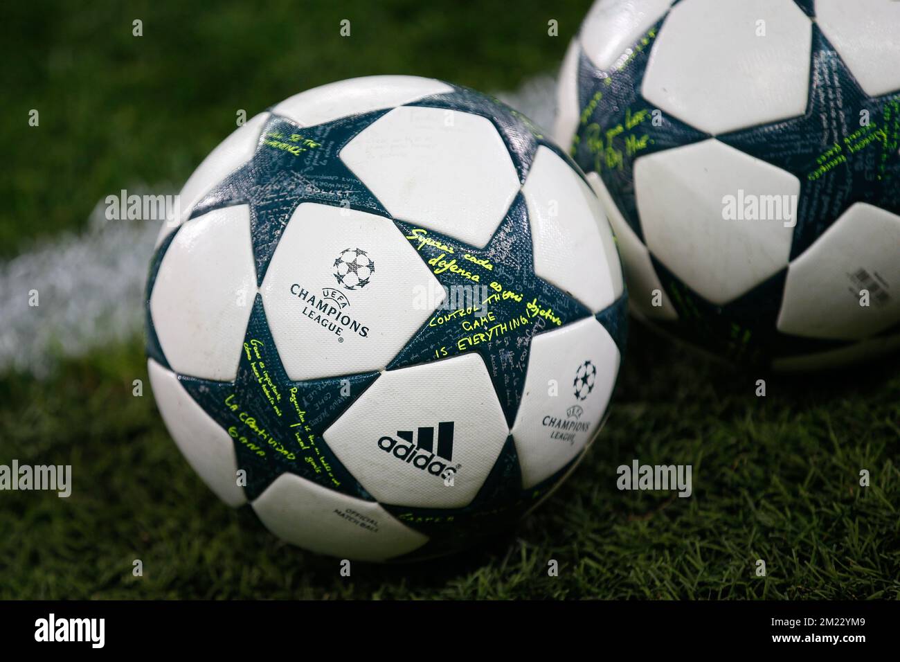 Champions league ball hi-res stock photography and images - Alamy