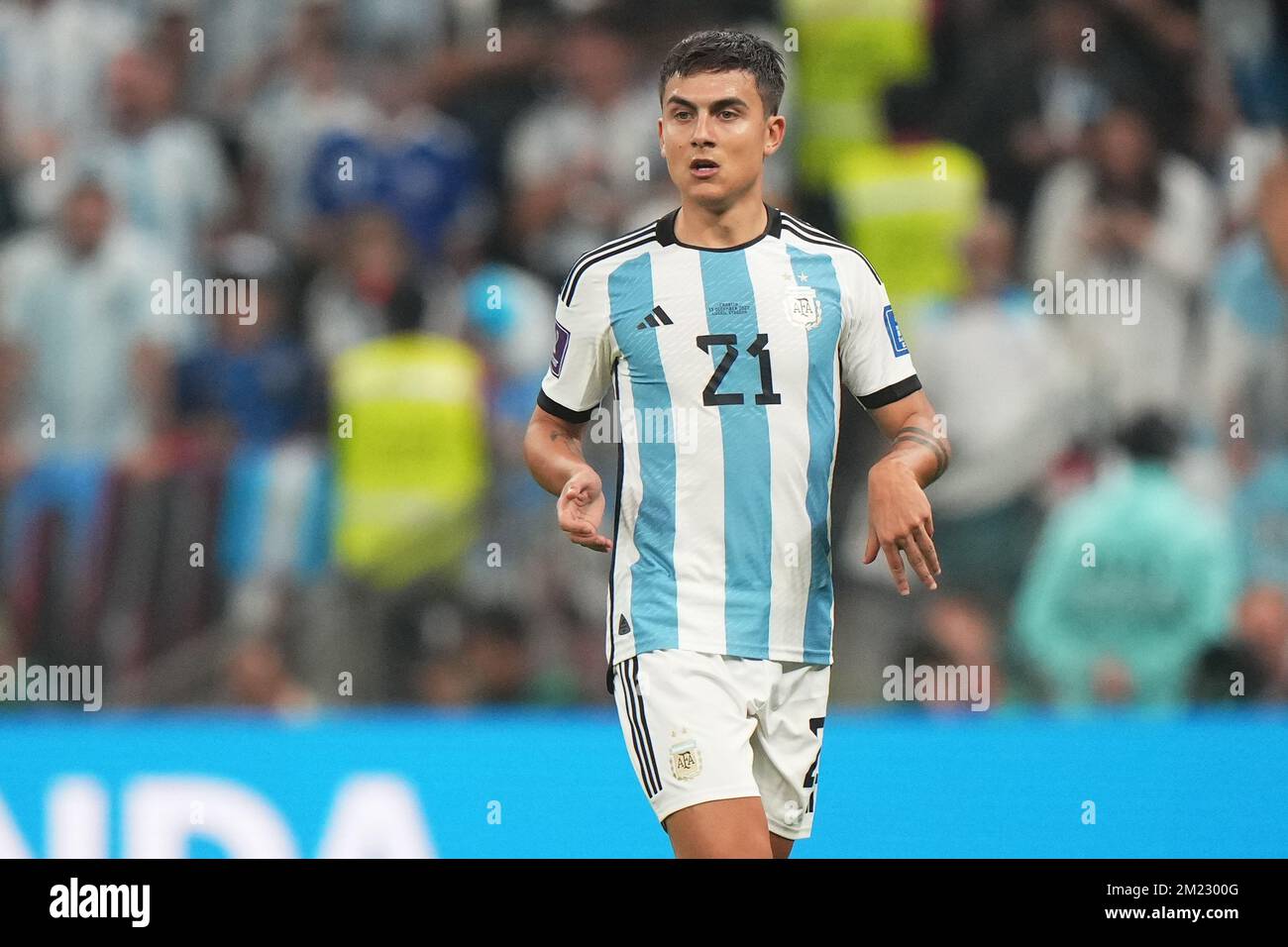 Lusail, Qatar. Dec 13, 2022, Paulo Dybala of Argentina during the FIFA ...