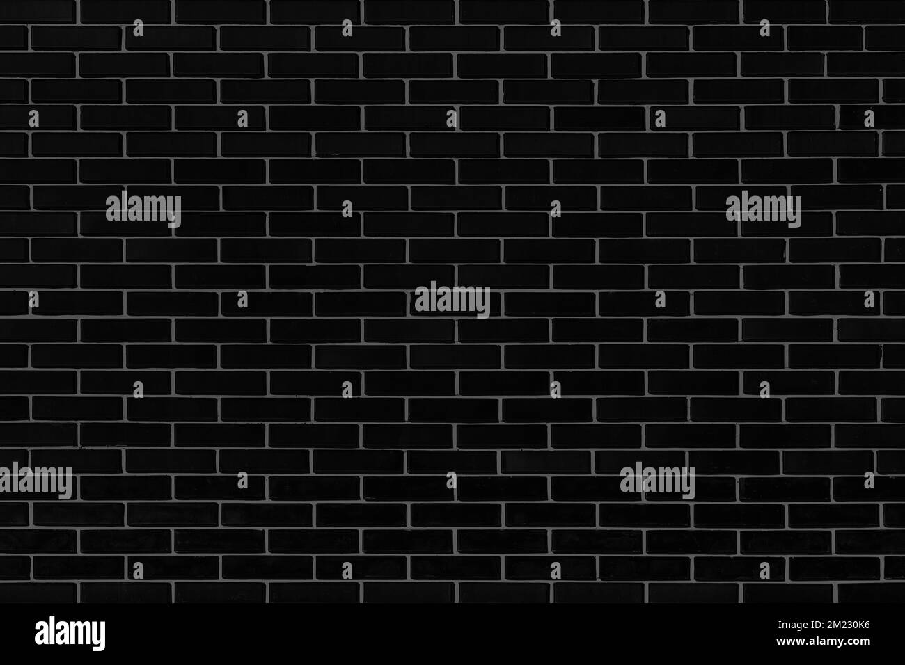 Black brick dark wall building facade texture design background Stock ...