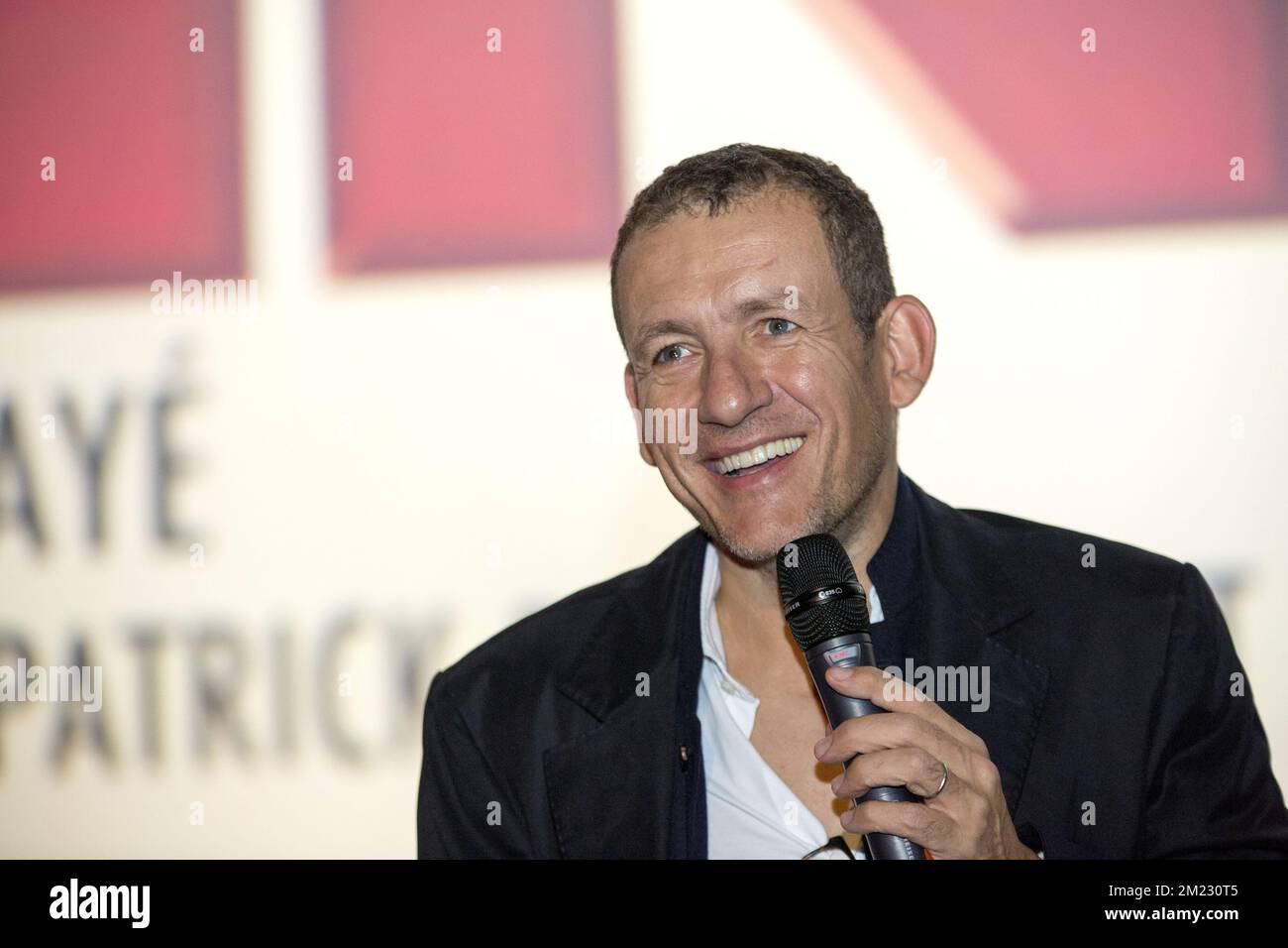 French actor and director Dany Boon pictured at the premiere of the ...