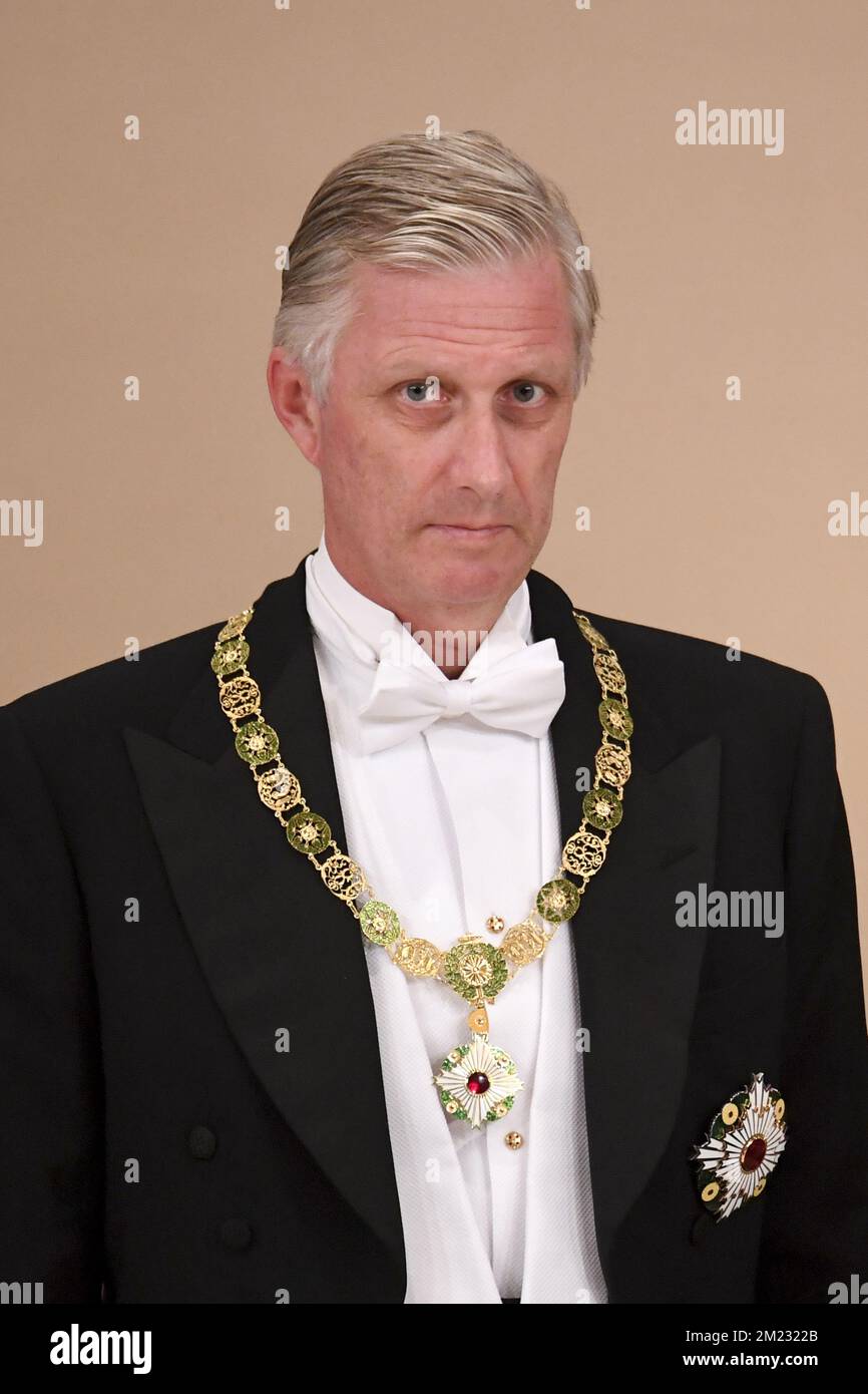 King Philippe - Filip of Belgium pictured during a State Banquet at the ...