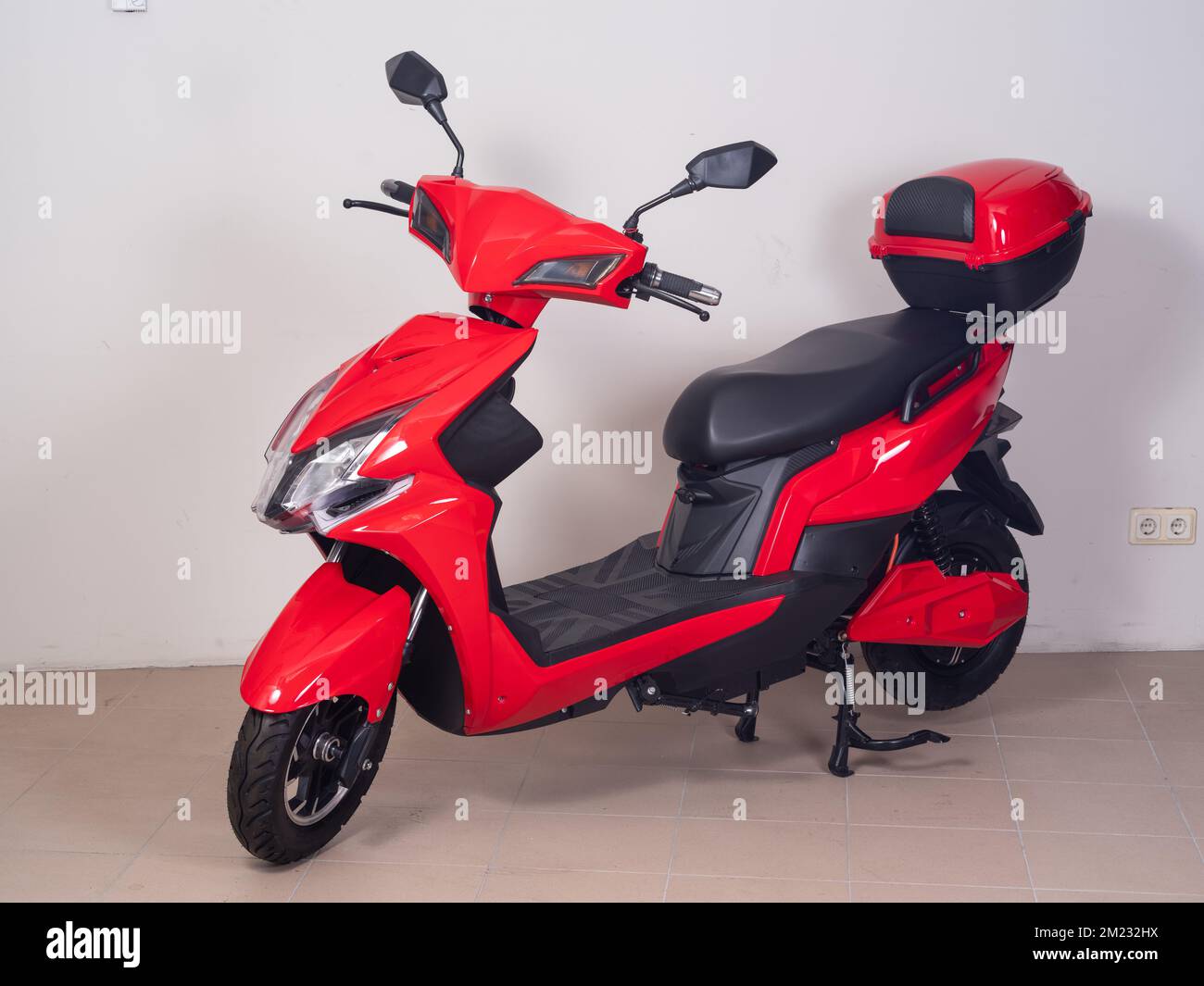 Stylish electric scooter. Modern urban transportation Stock Photo - Alamy