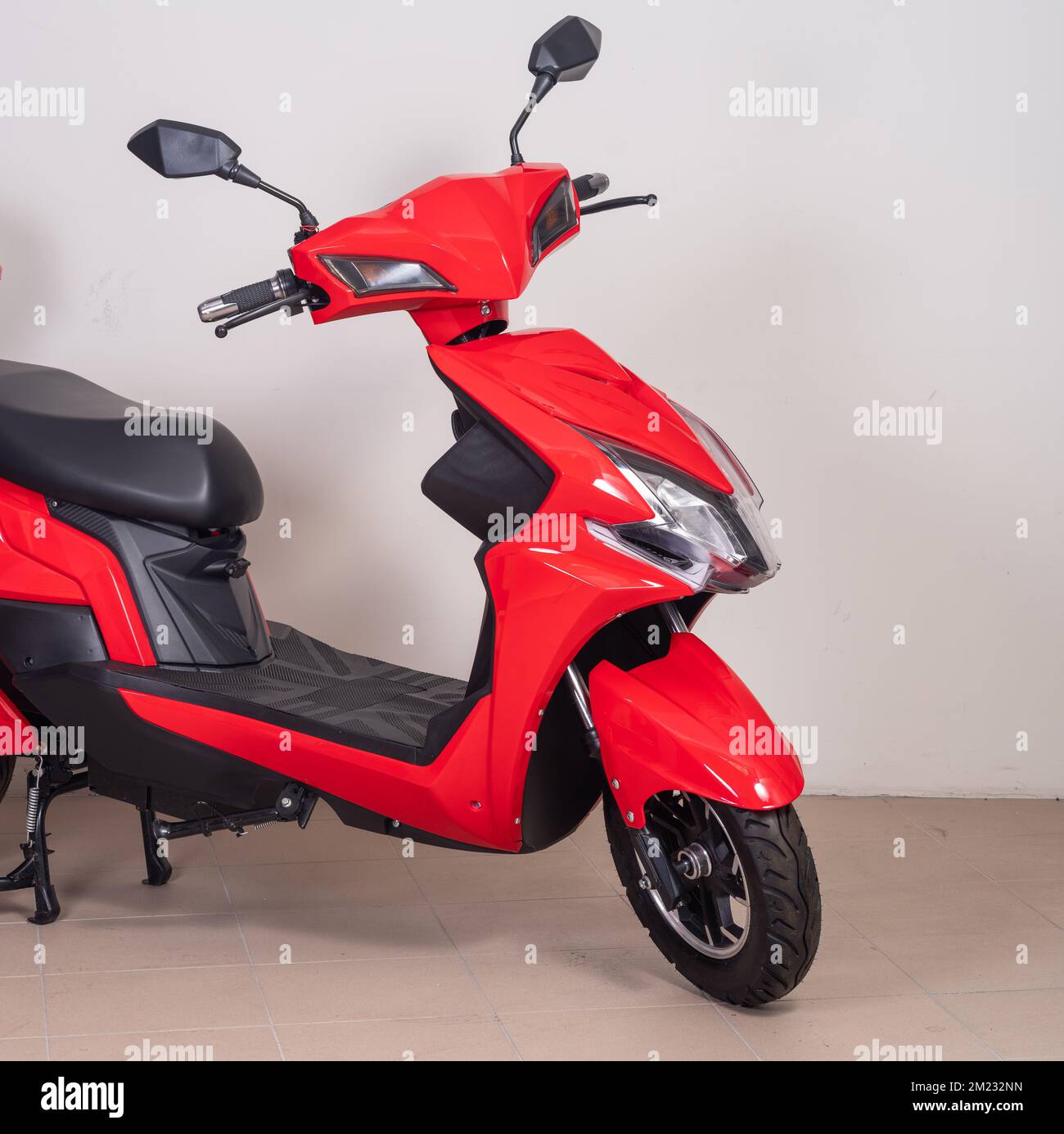 Stylish electric scooter. Modern urban transportation Stock Photo - Alamy