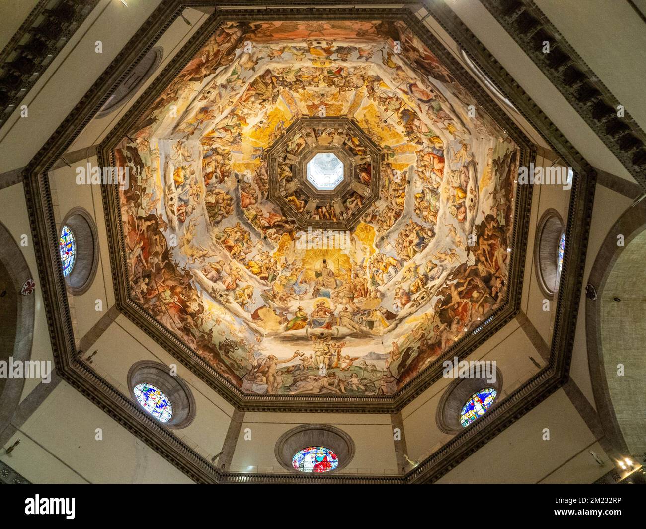 Inside the dome of the duomo in Florence, Italy Stock Photo - Alamy