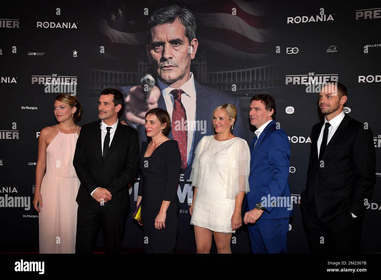 Actress Charlotte Vandermeersch, actor Koen De Bouw, actress Saskia ...