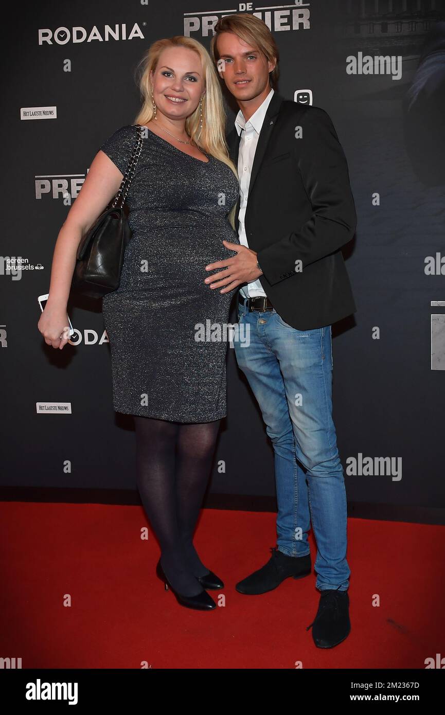 Lesley-Ann Poppe and Kevin Lebreton pictured ahead of the Belgian ...