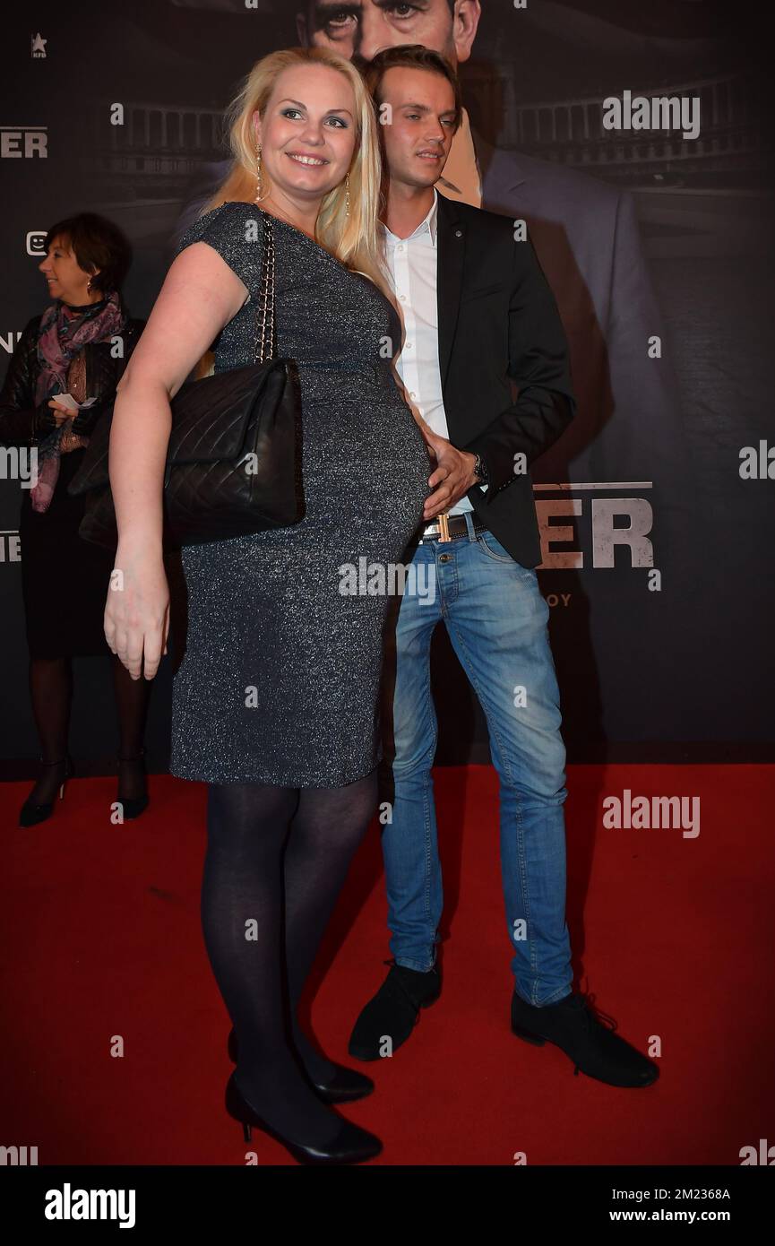 Lesley-Ann Poppe and Kevin Lebreton pictured ahead of the Belgian ...