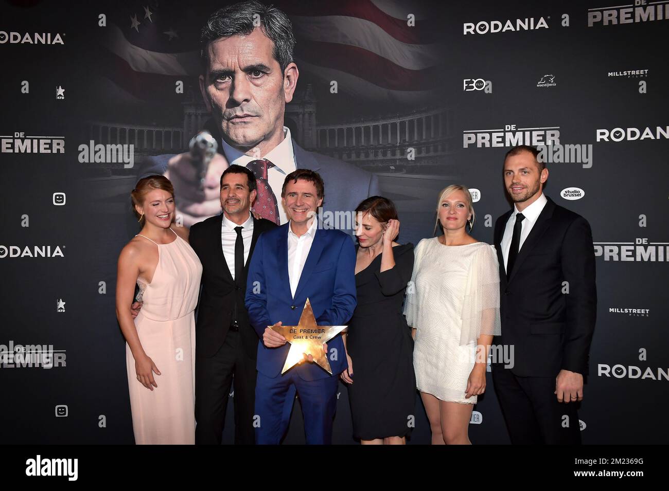 Actress Charlotte Vandermeersch, actor Koen De Bouw, actress Saskia ...