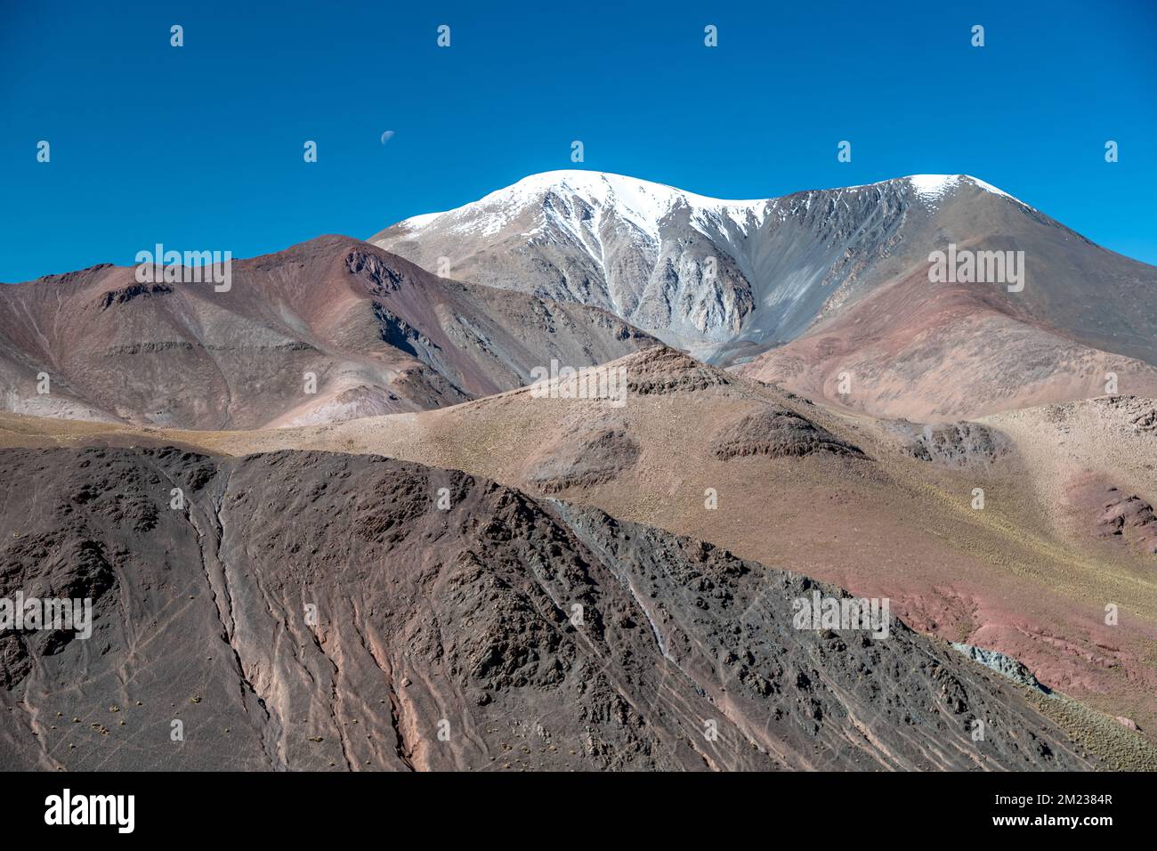 Nature and mountains of the Andes in South America Stock Photo - Alamy