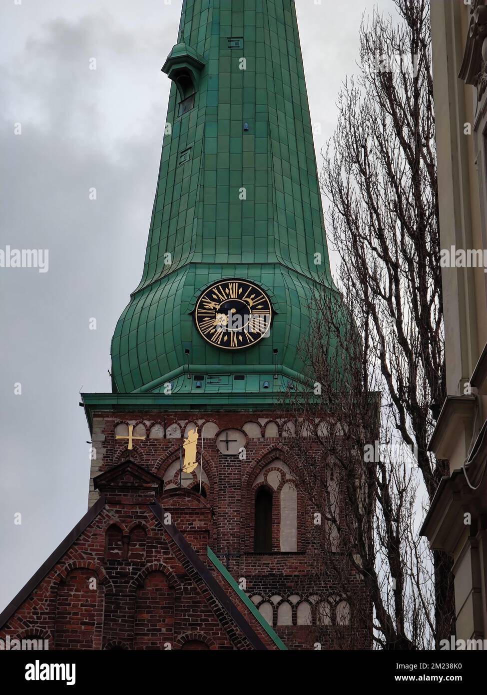 Close up of a church spire hi-res stock photography and images - Alamy