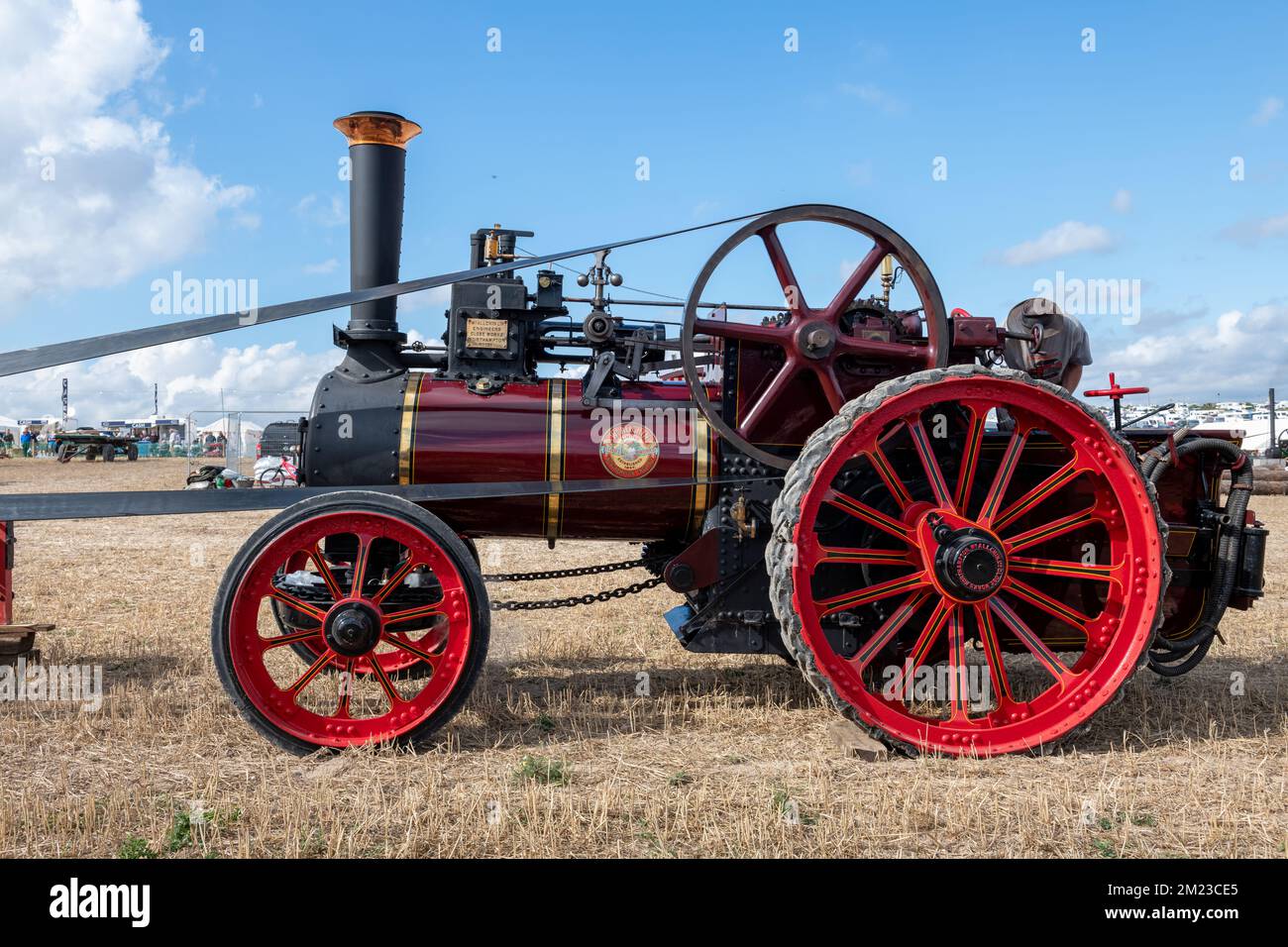 Tarrant Hinton.Dorset.United Kingdom.August 25th 2022.A restored 1905 ...