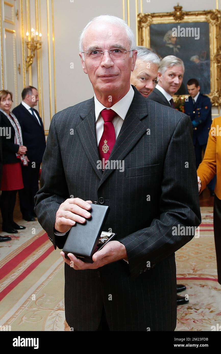 Lieutenant-Colonel Henri Gerard pictured during a reception with the ...