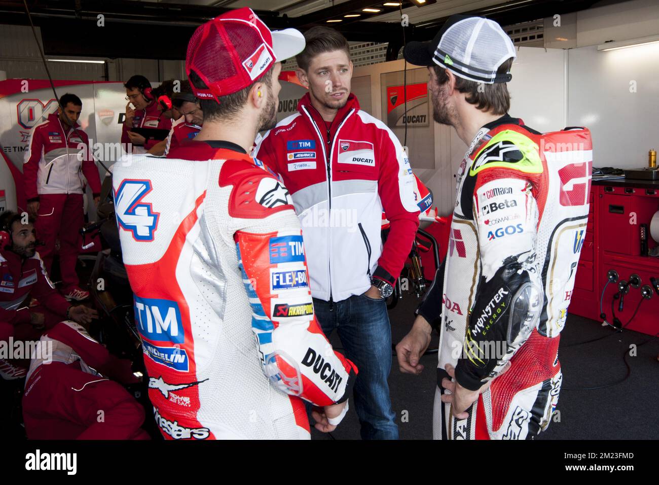 Valencia MotoGP Official Test. Test day 1. Circuit Ricardo Tormo ...