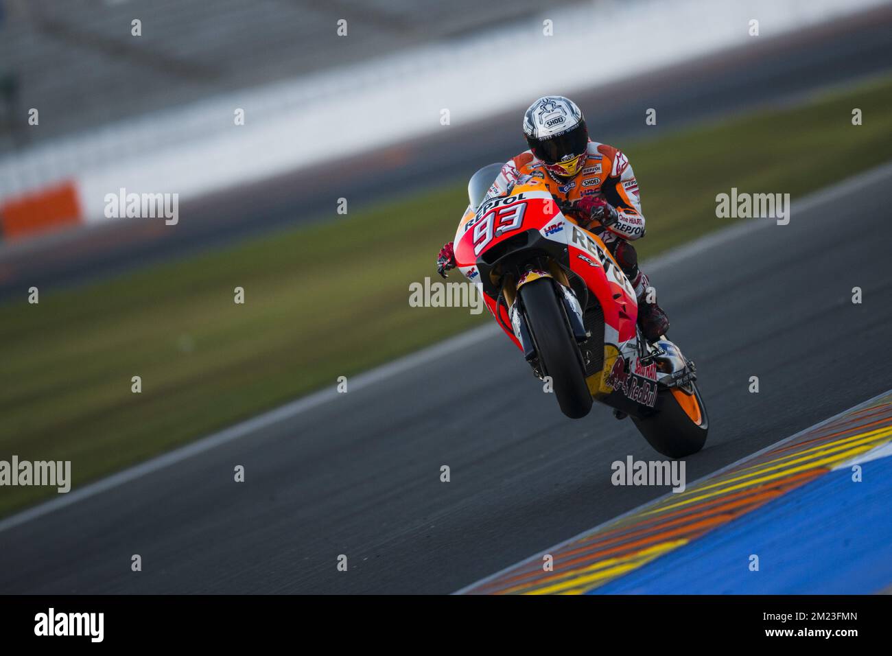 Valencia MotoGP Official Test. Test day 1. Circuit Ricardo Tormo ...