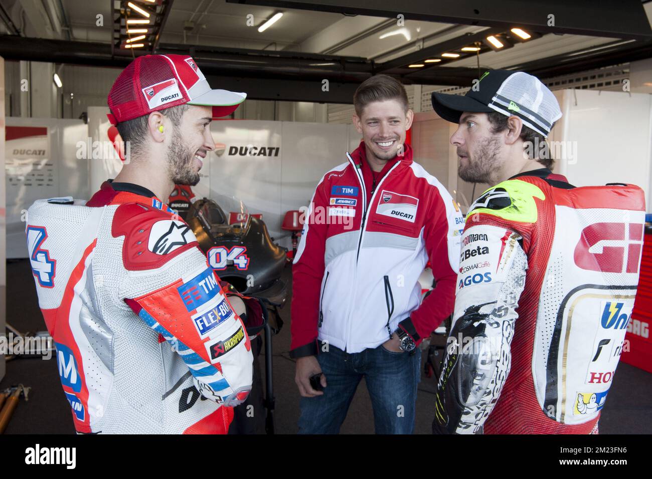 Valencia MotoGP Official Test. Test day 1. Circuit Ricardo Tormo ...