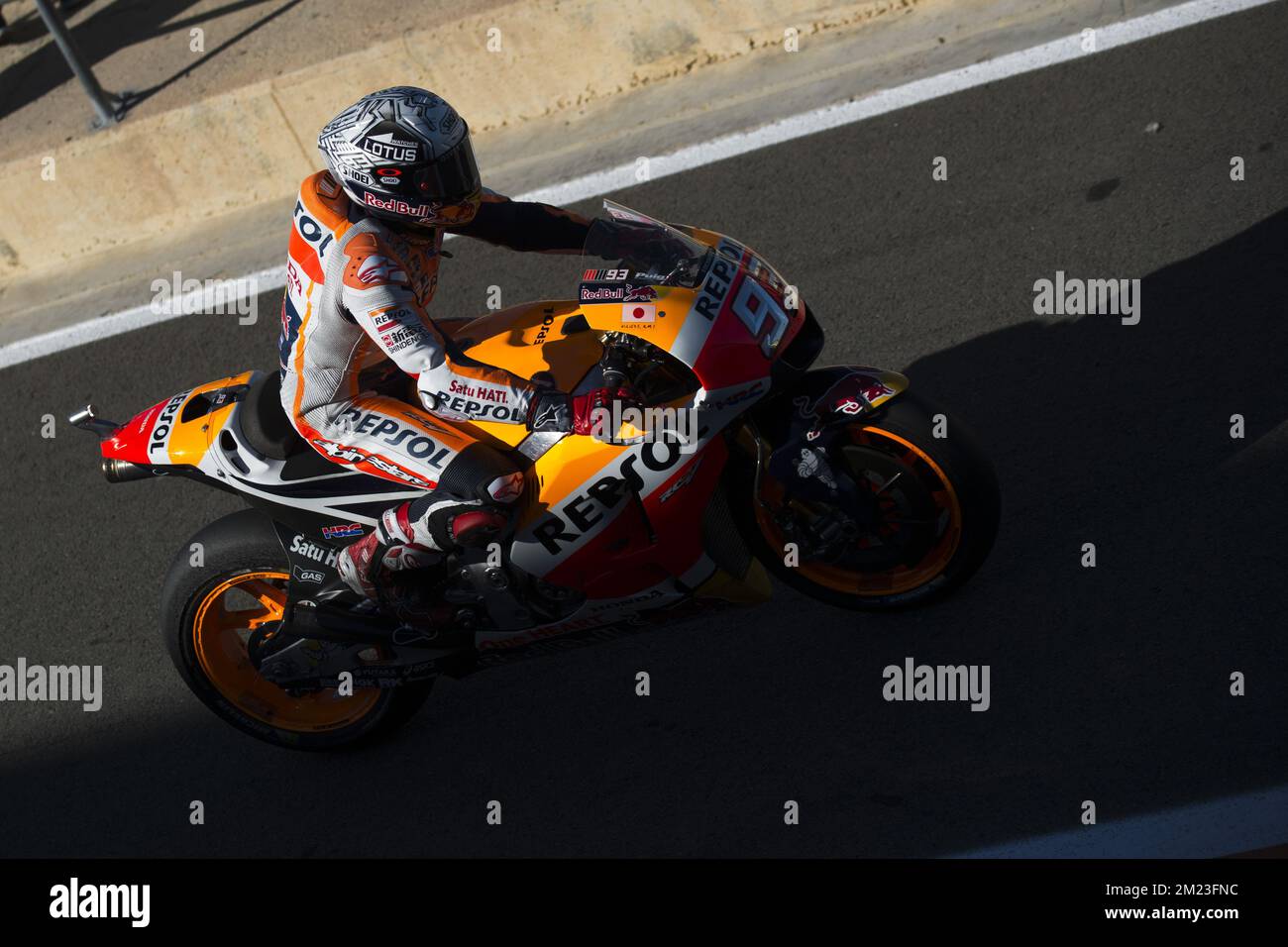 Valencia MotoGP Official Test. Test day 1. Circuit Ricardo Tormo ...