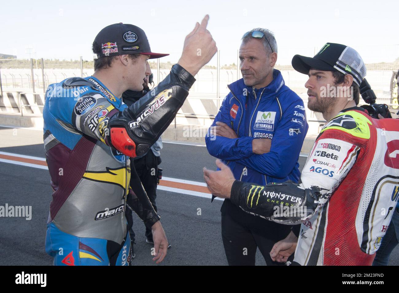 Valencia MotoGP Official Test. Test day 1. Circuit Ricardo Tormo ...