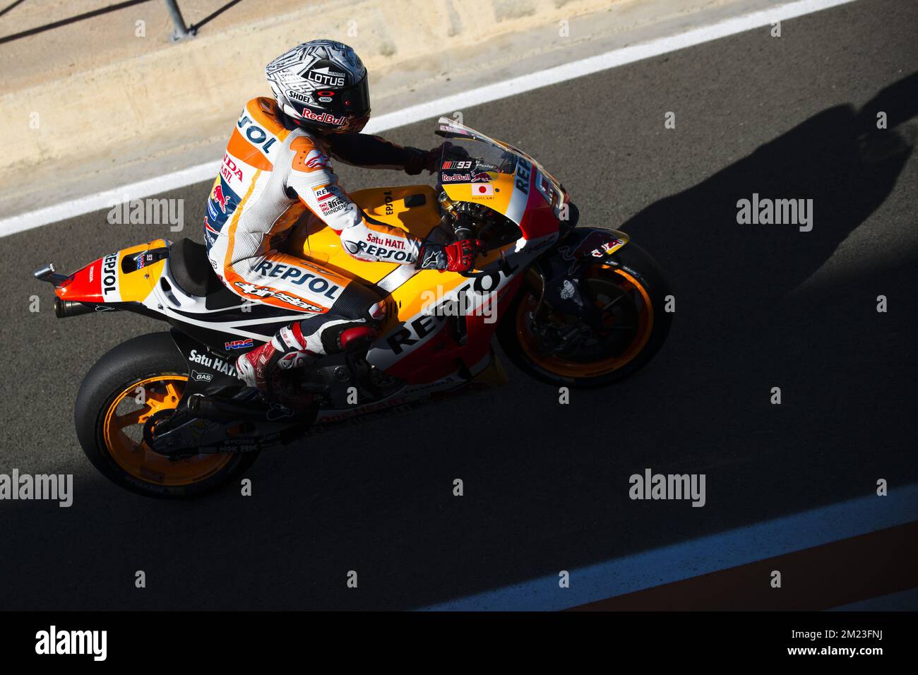 Valencia MotoGP Official Test. Test day 1. Circuit Ricardo Tormo ...