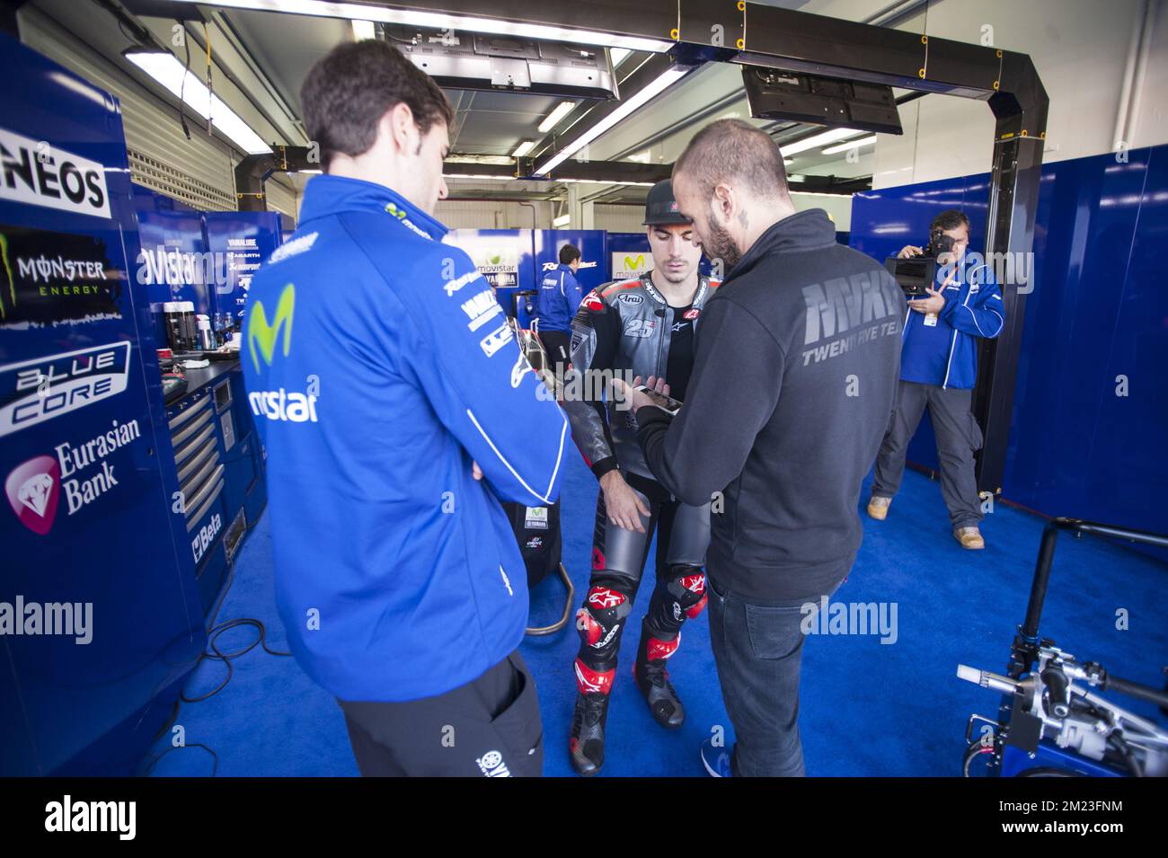 Valencia MotoGP Official Test. Test day 1. Circuit Ricardo Tormo ...
