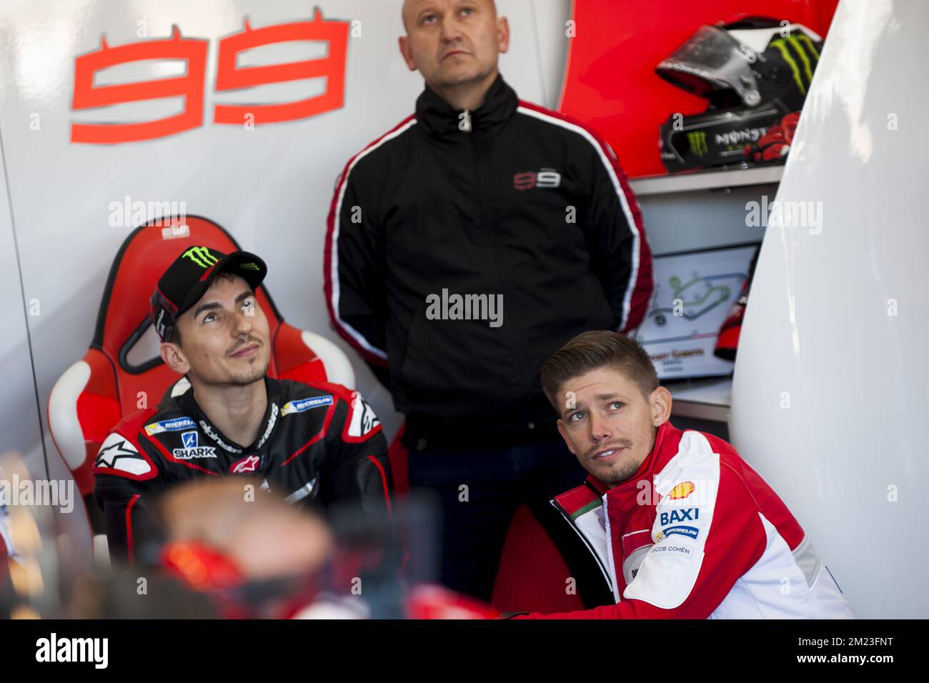 Valencia MotoGP Official Test. Test day 1. Circuit Ricardo Tormo ...