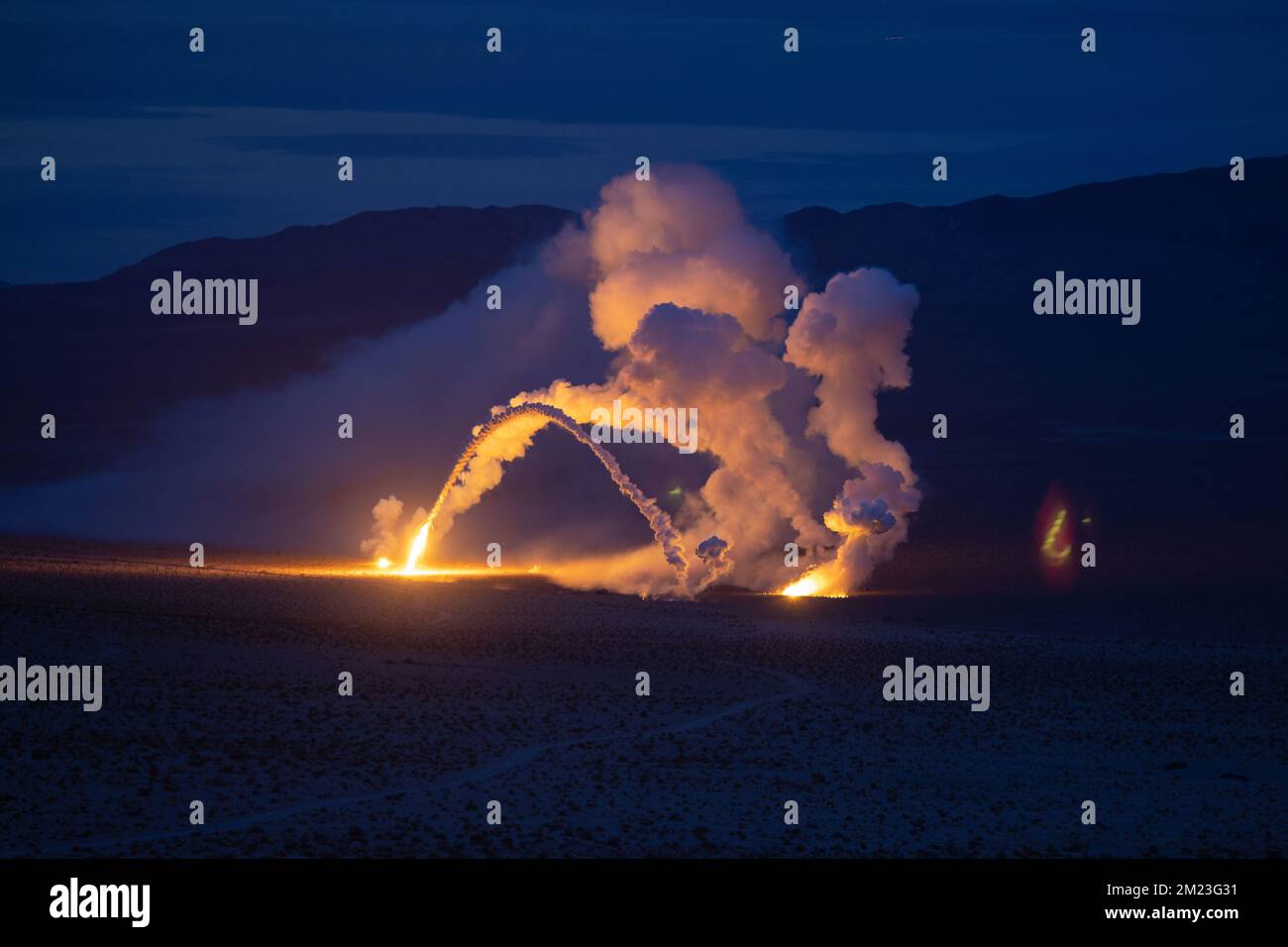 Twentynine Palms, California, USA. 1st Dec, 2022. U.S. Marines with 1st ...