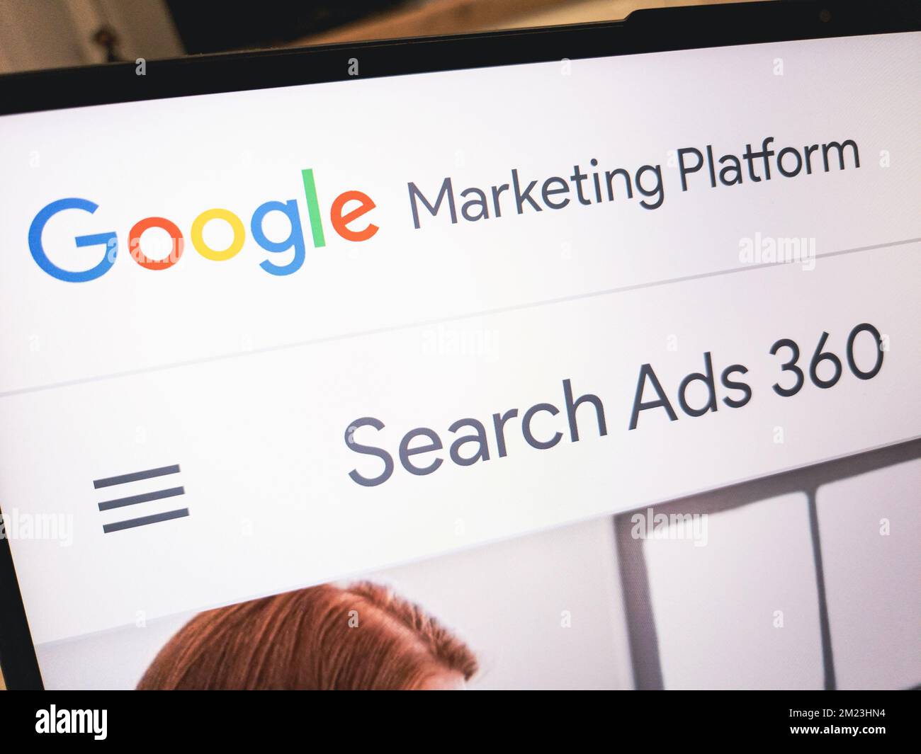 Search ads 360 hi-res stock photography and images - Alamy