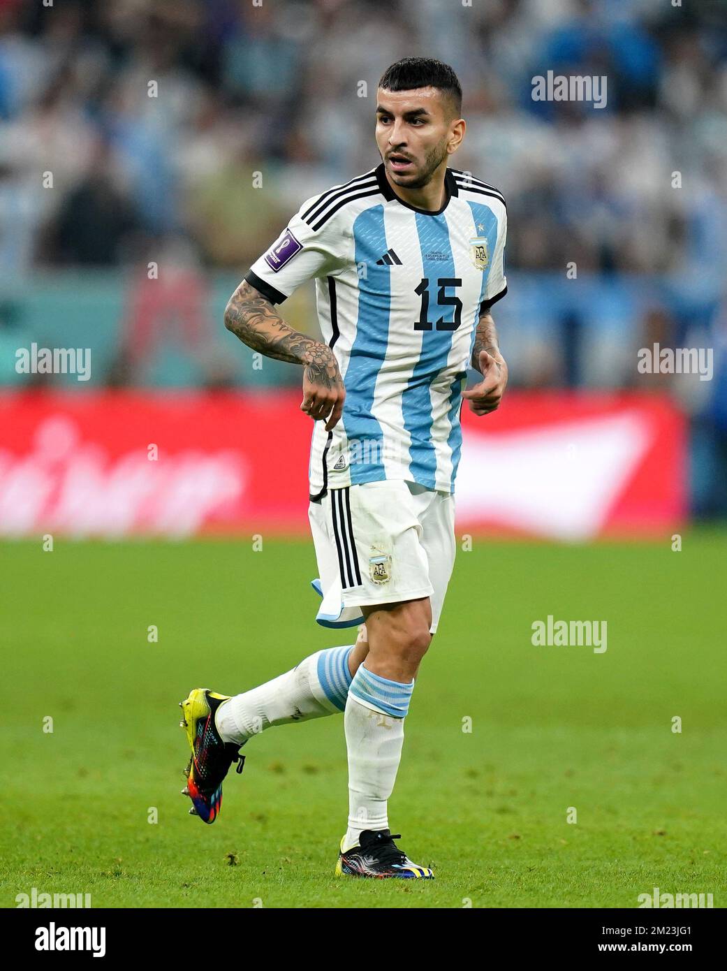 Argentina's Angel Correa during the FIFA World Cup Semi-Final match at ...