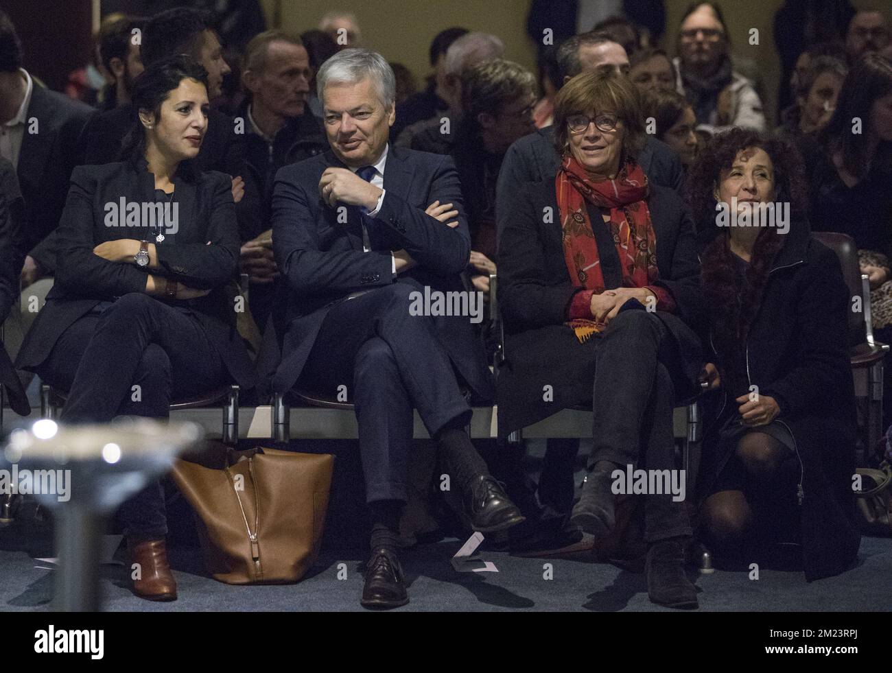 Ecolo co-chairwoman Zakia Khattabi, Vice-Prime Minister and Foreign ...