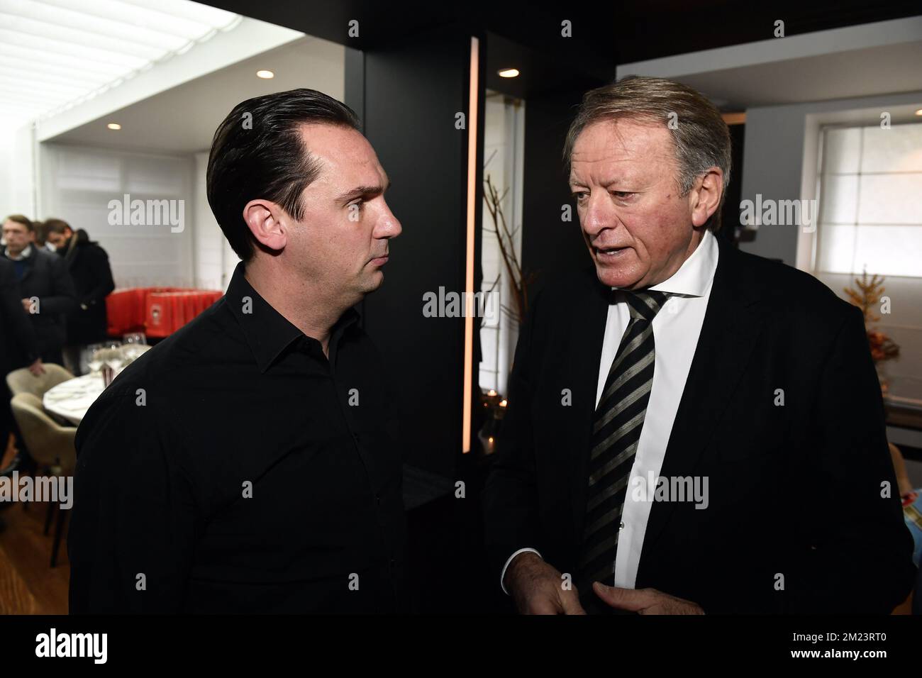 Dimitri De Conde and Ariel Jacobs pictured during the sixth edition of ...