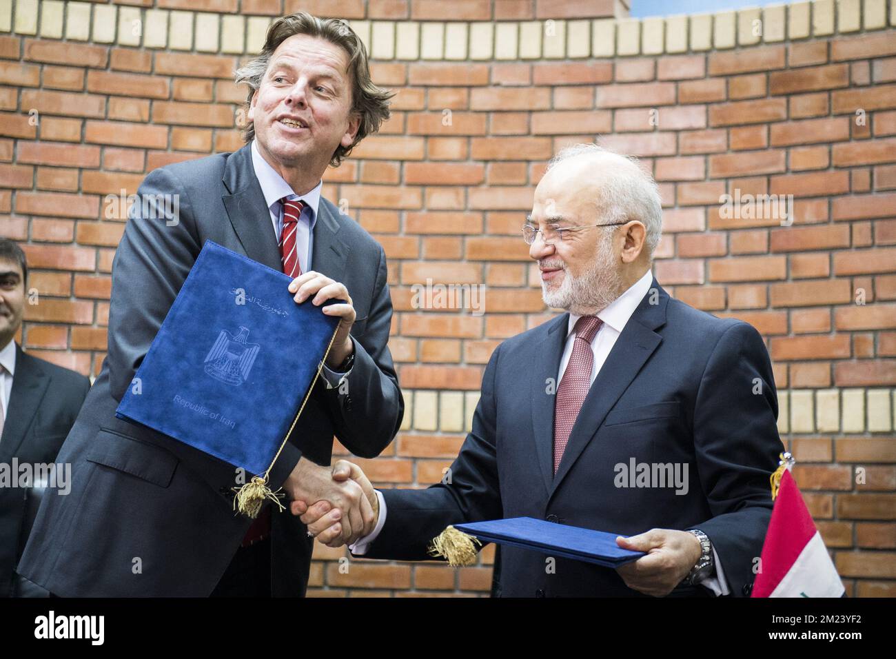 Netherlands Foreign Minister Bert Koenders and Irak Minister of Foreign ...