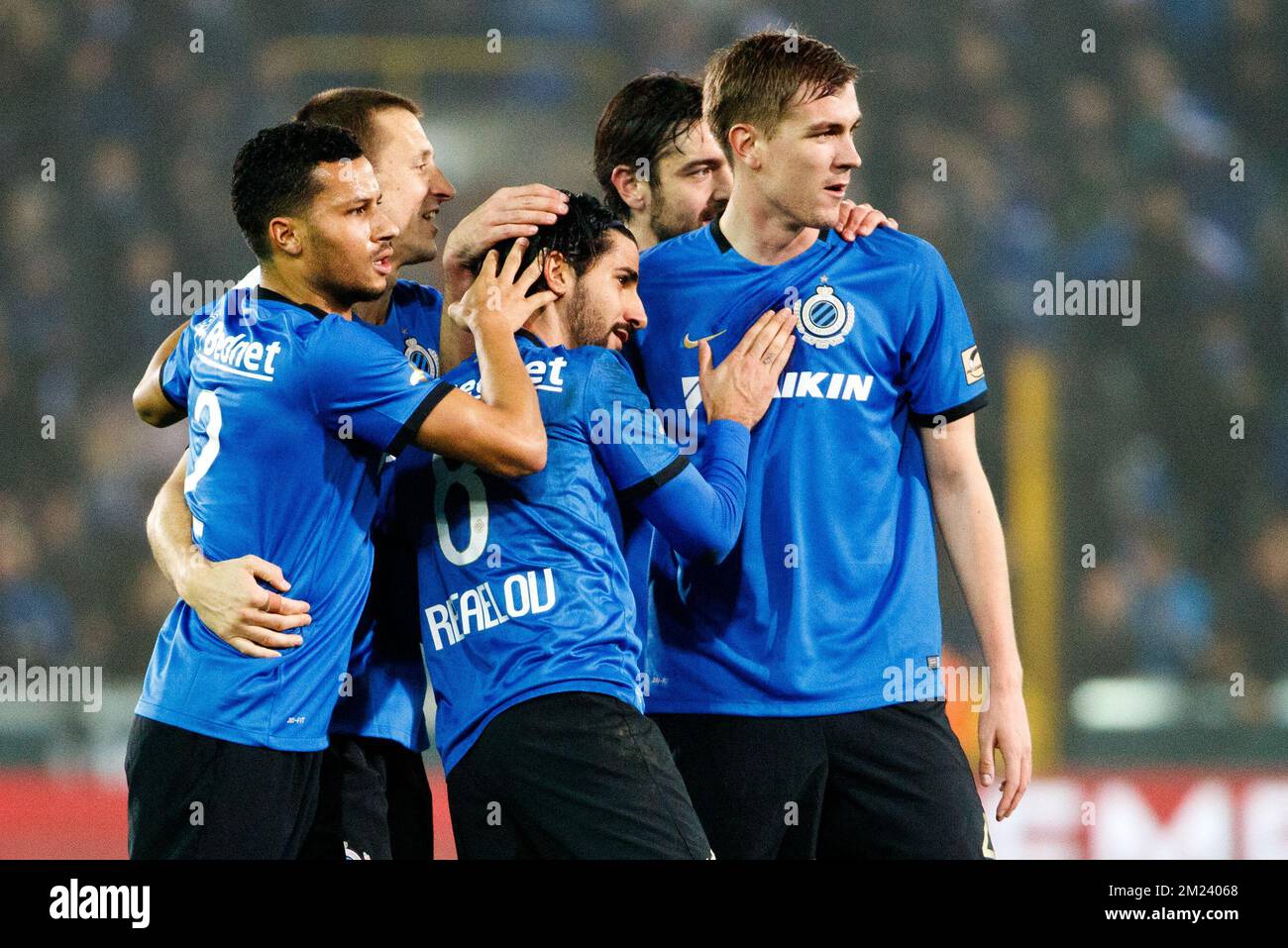 Club's Lior Refaelov celebrates after scoring during the Jupiler Pro ...