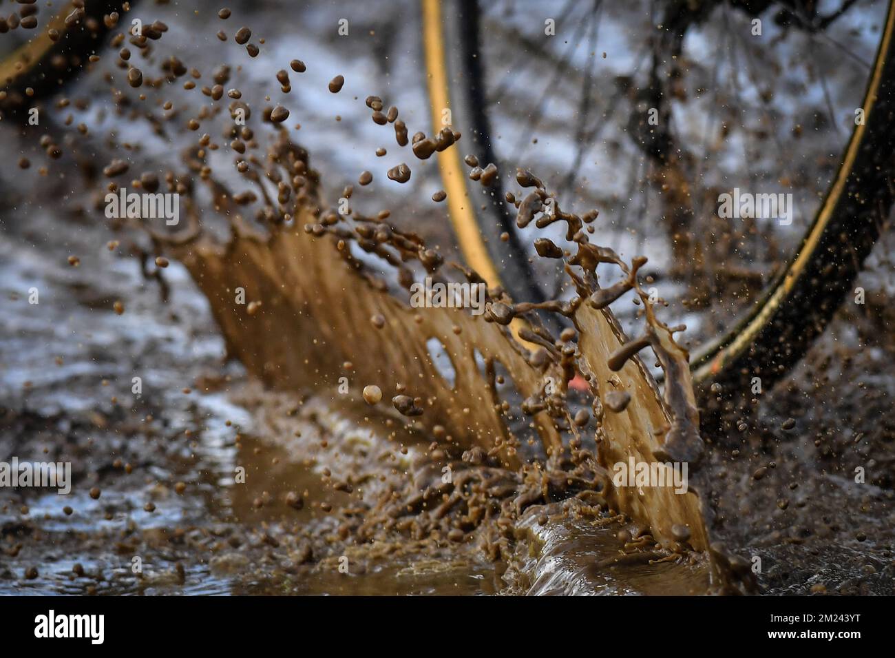 Illustration picture taken during the sixth stage in the World Cup ...