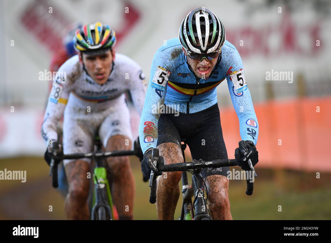 Belgian Yannick Peeters pictured in action during the sixth stage in ...
