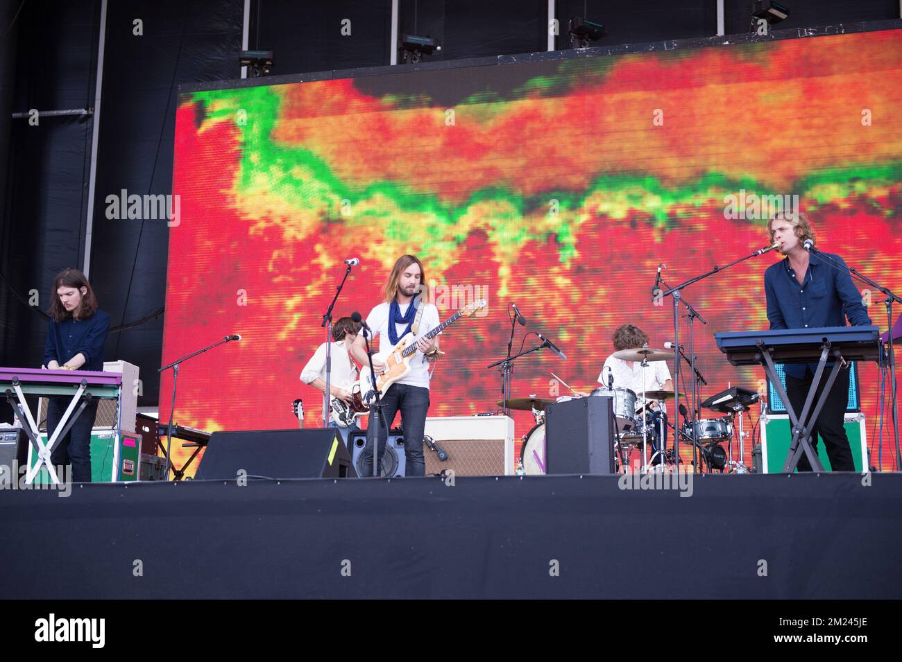 Governors Ball - Tame Impala in concert Stock Photo - Alamy