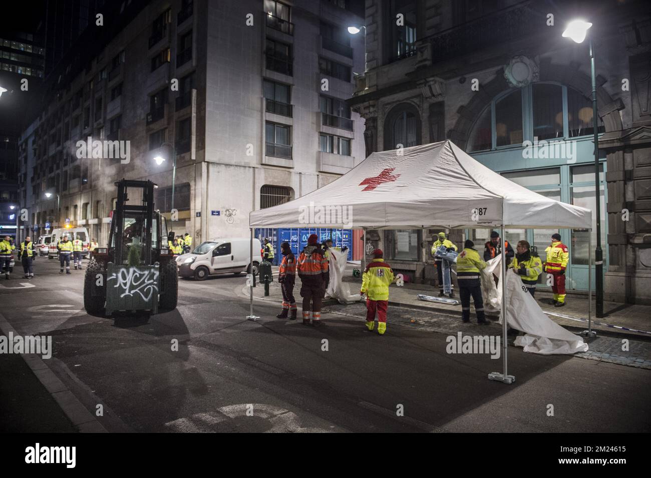 Illustration picture shows the Red Cross/ Rode Kruis/ Croix Rouge ...