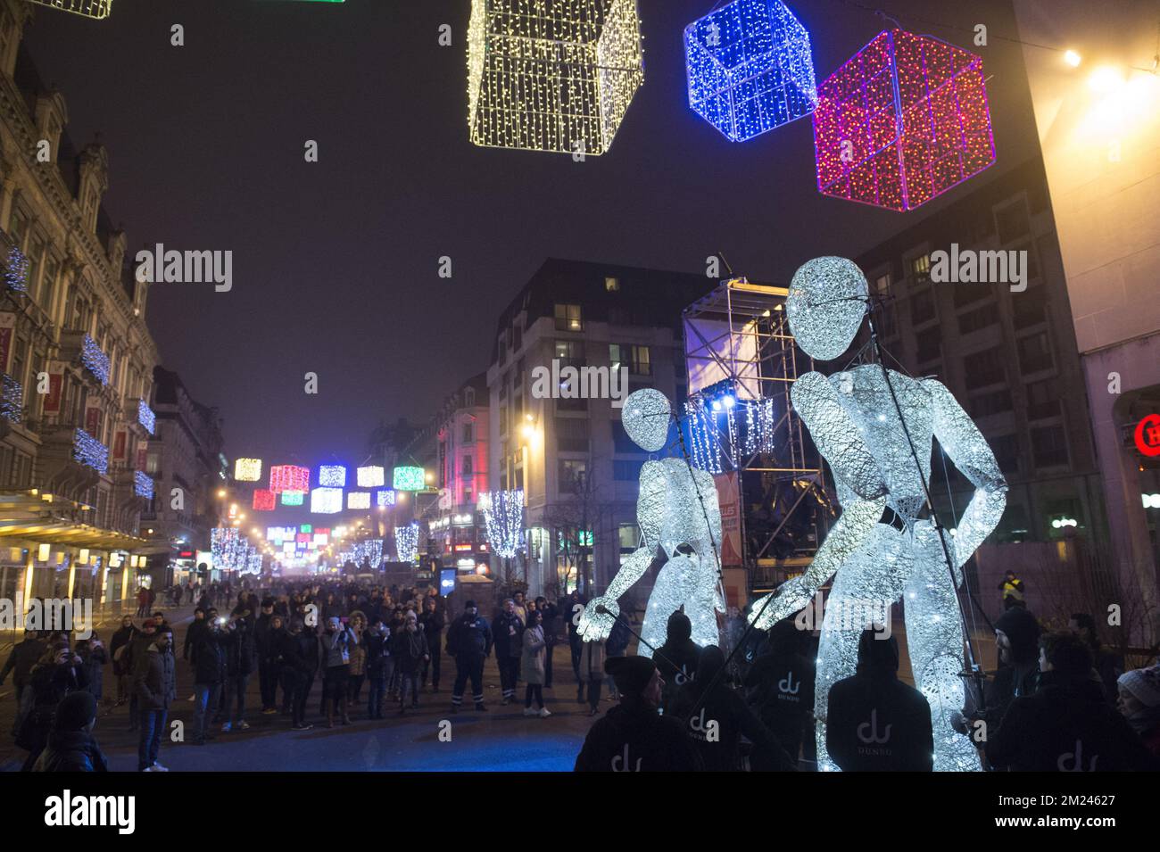 Illustration picture shows New Year's eve festivities, Saturday 31 ...