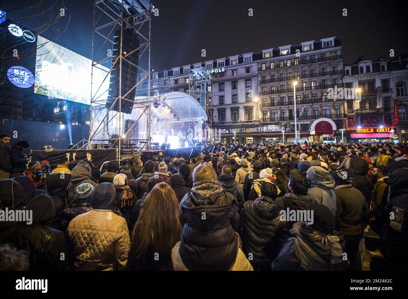 Illustration picture shows New Year's eve festivities, Saturday 31 ...