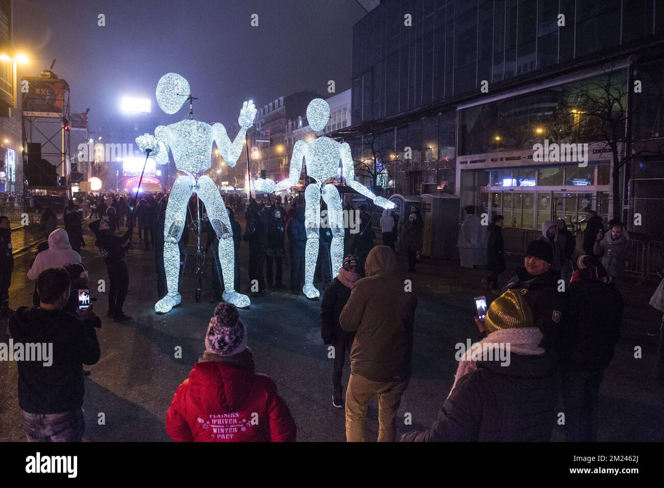 Illustration picture shows New Year's eve festivities, Saturday 31 ...