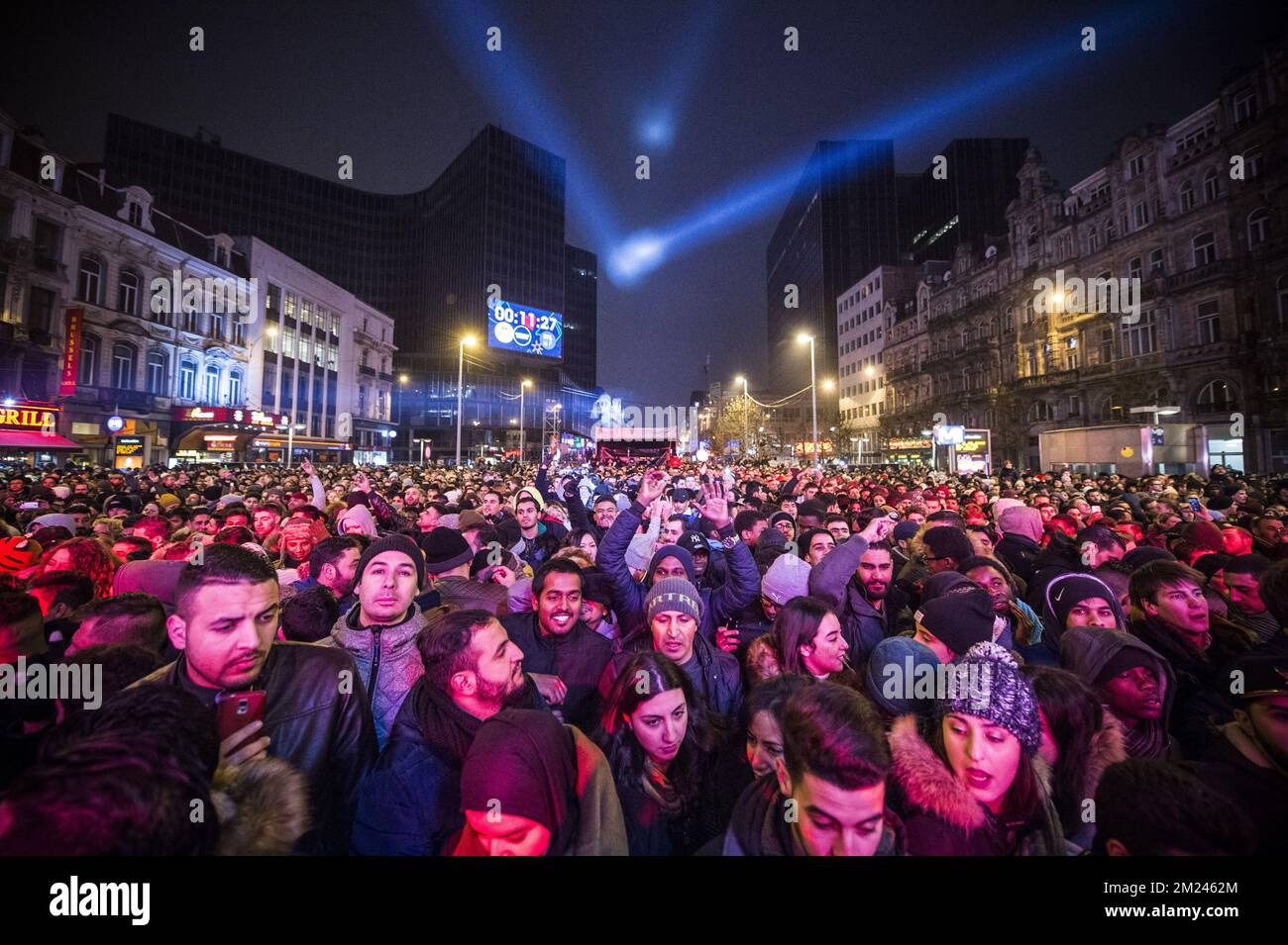 Illustration picture shows New Year's eve festivities, Saturday 31 ...