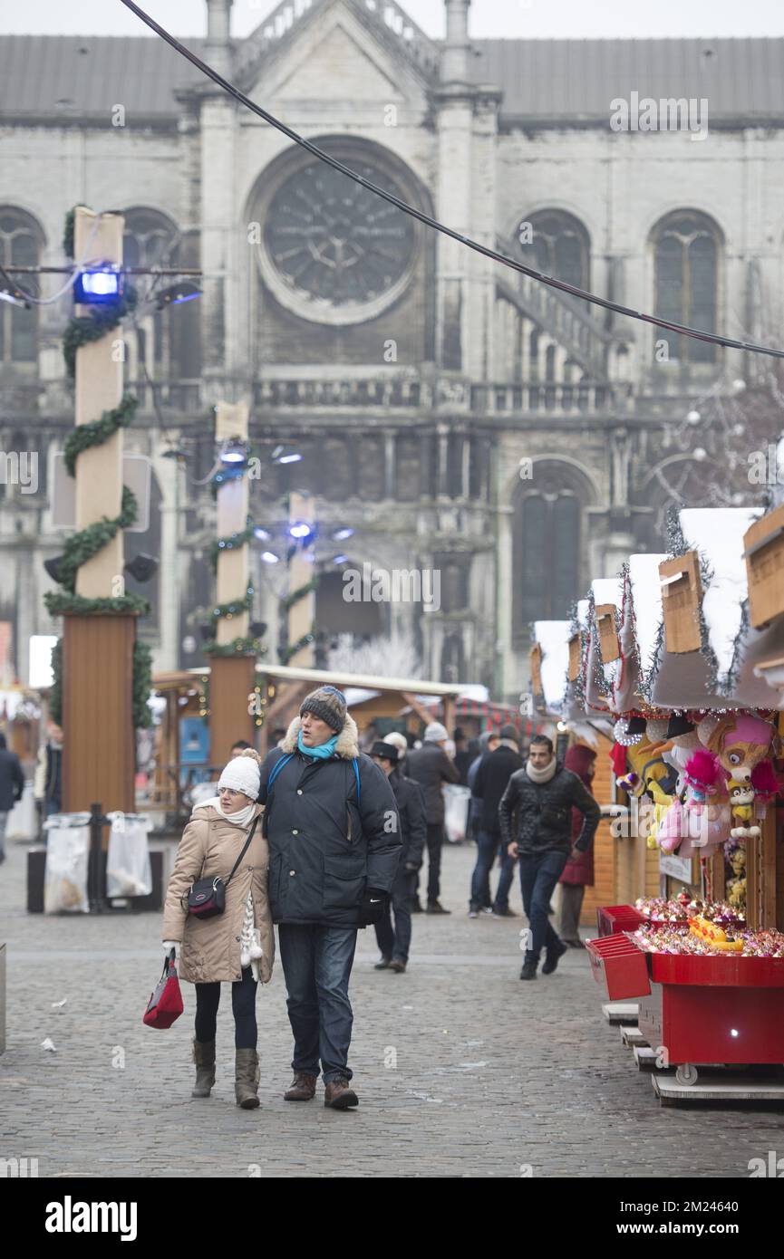 Illustration picture shows the Plaisirs d'Hiver/ Winterpret/ Winter ...