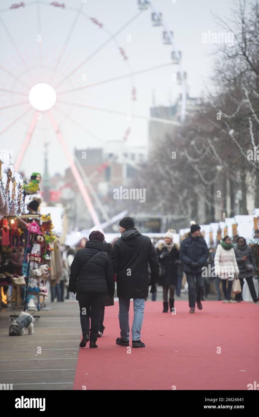 Illustration picture shows the Plaisirs d'Hiver/ Winterpret/ Winter ...