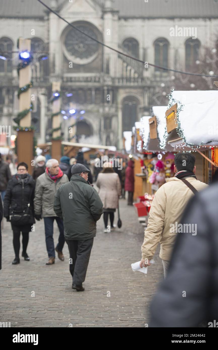 Illustration picture shows the Plaisirs d'Hiver/ Winterpret/ Winter ...