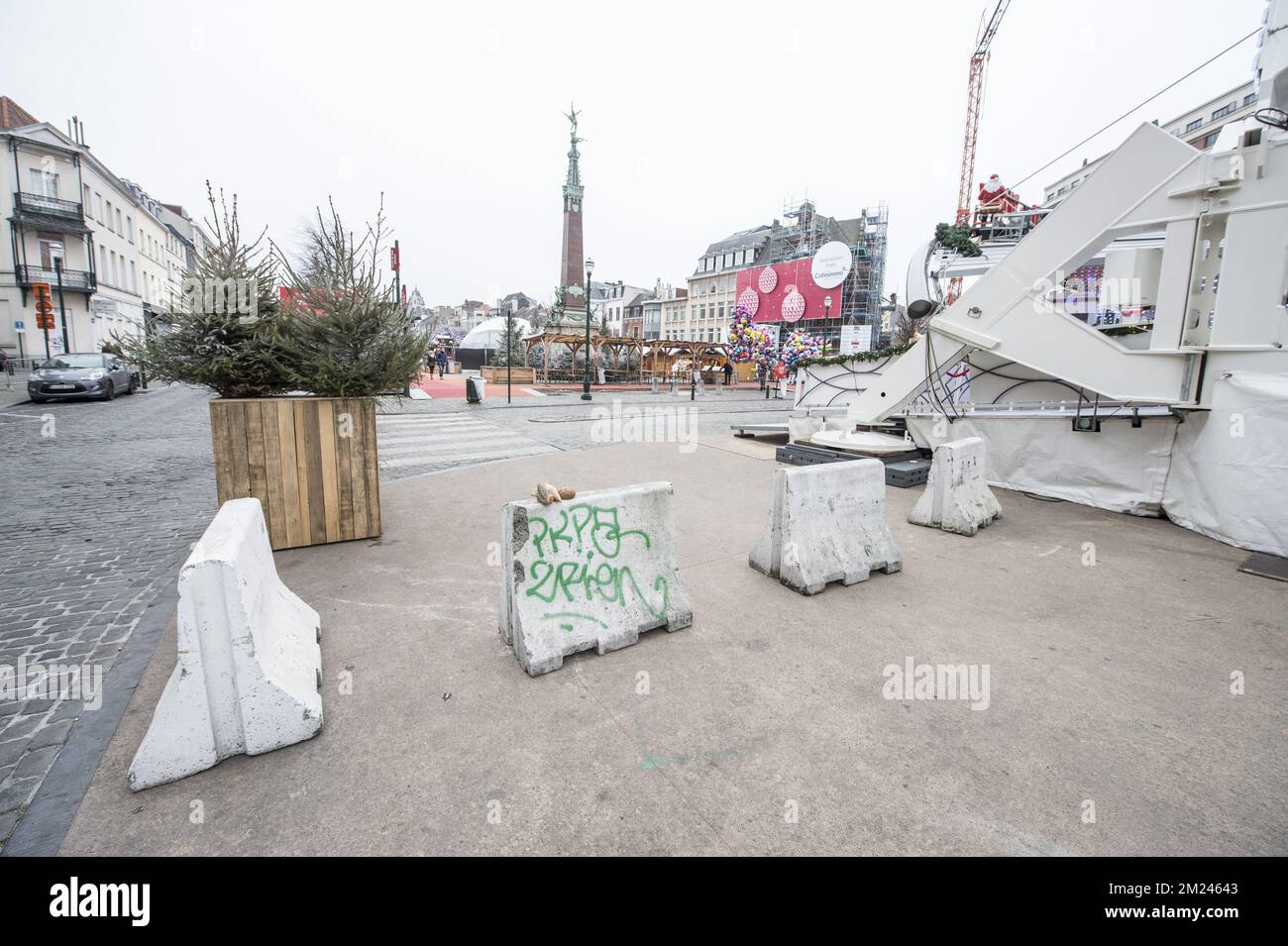 Illustration picture shows the Plaisirs d'Hiver/ Winterpret/ Winter ...