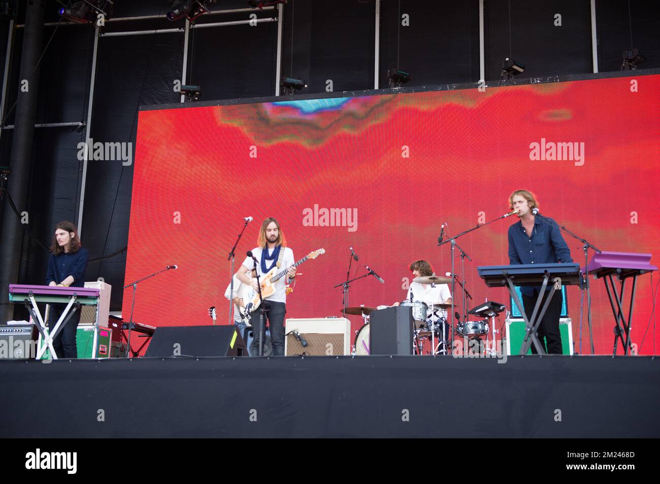 Governors Ball - Tame Impala in concert Stock Photo - Alamy