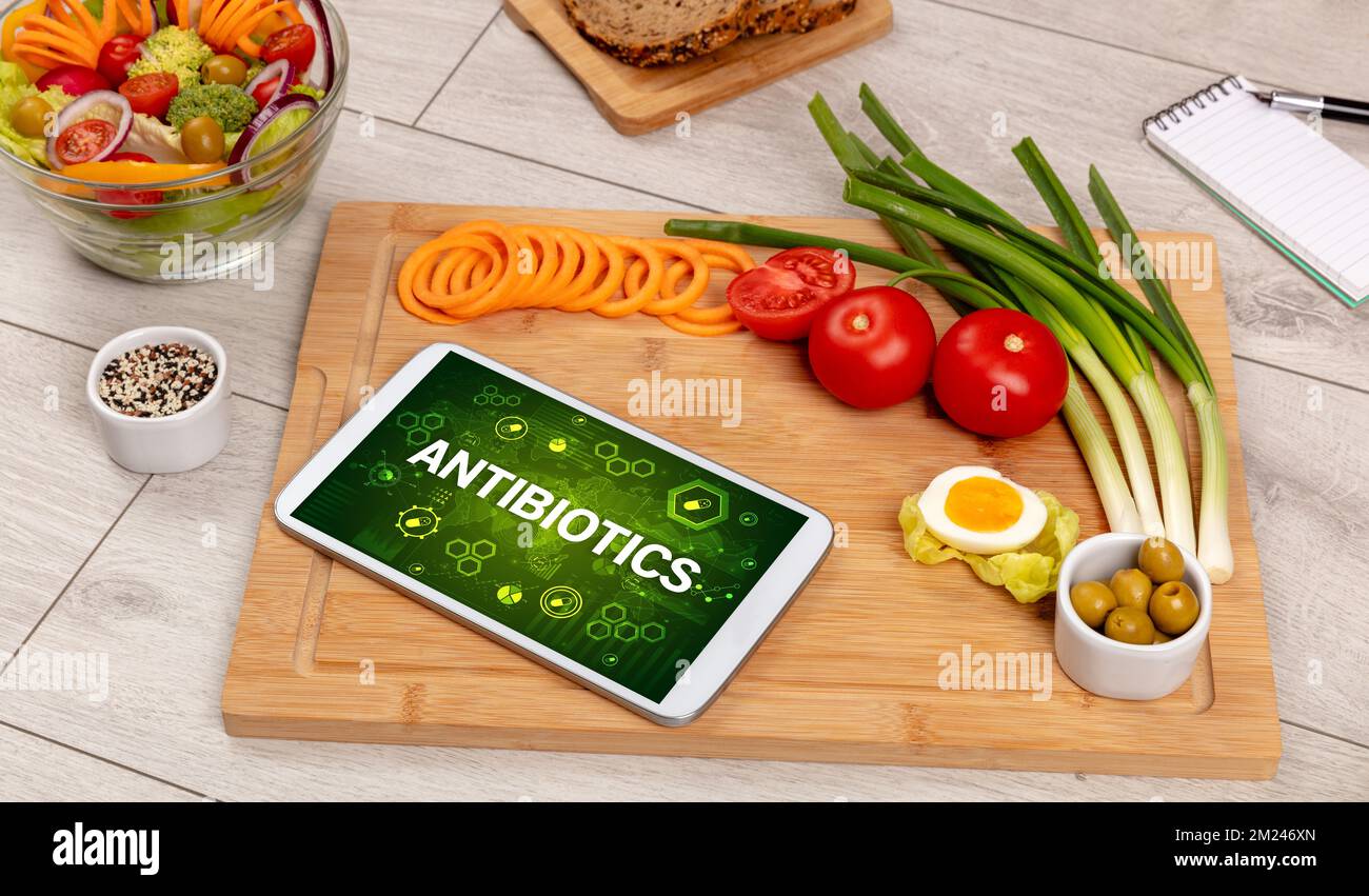 Healthy Tablet Pc compostion, immune system boost concept Stock Photo ...
