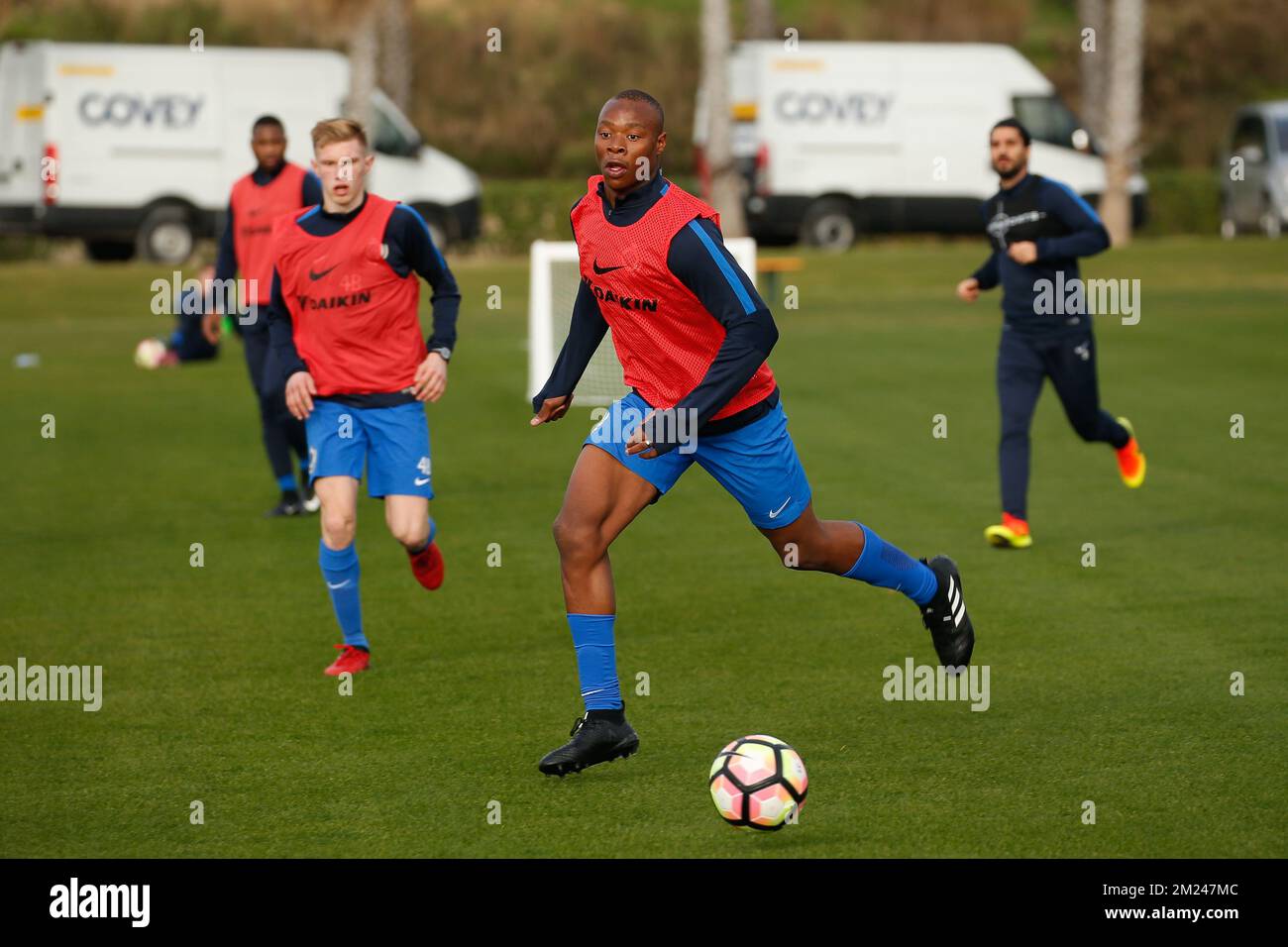 Club's Carlos Strandberg pictured in action during the second day of ...